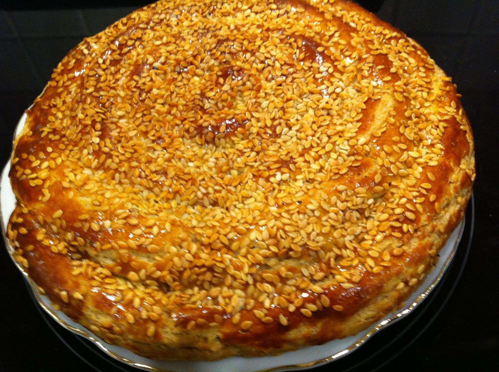 ISTANBUL LA MAGNIFIQUE: Tahinli çörek
