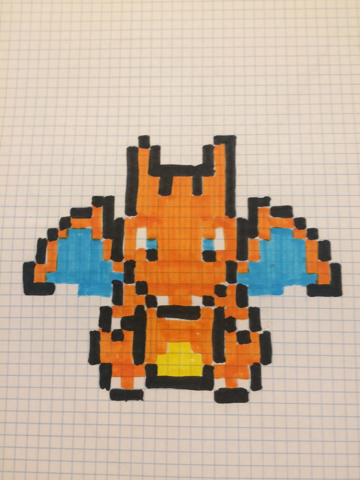 PIXEL ART - CHARIZARD