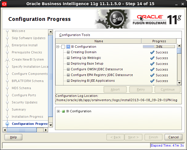 Oracle Stack: Oracle BI Publisher 11g Enterprise Installation on Linux