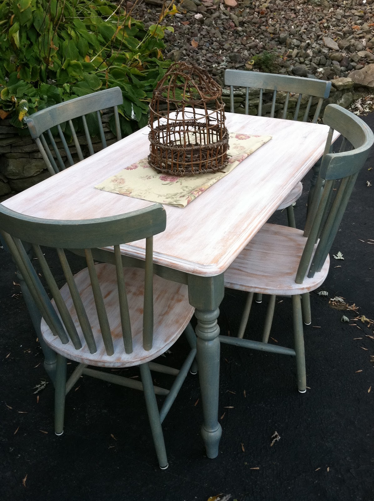 The Blessed Nest: Cottage Dining Set For Sale