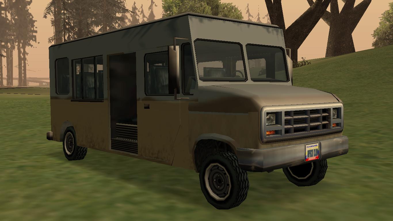 TDA Studios GtaSa: Microbus low poly gta sa