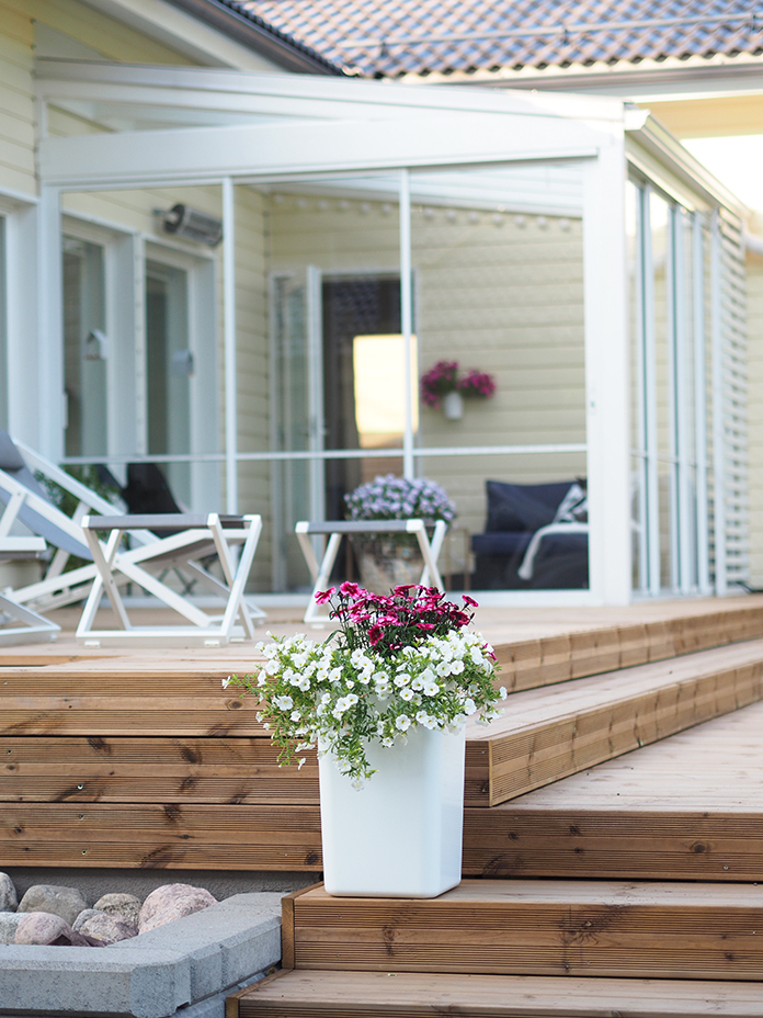 Syhinä: Terassiportaat