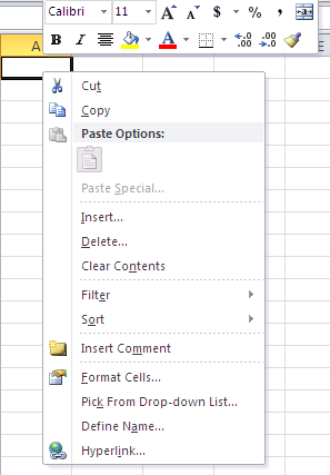 Excel In Your Office: The Mini Toolbar
