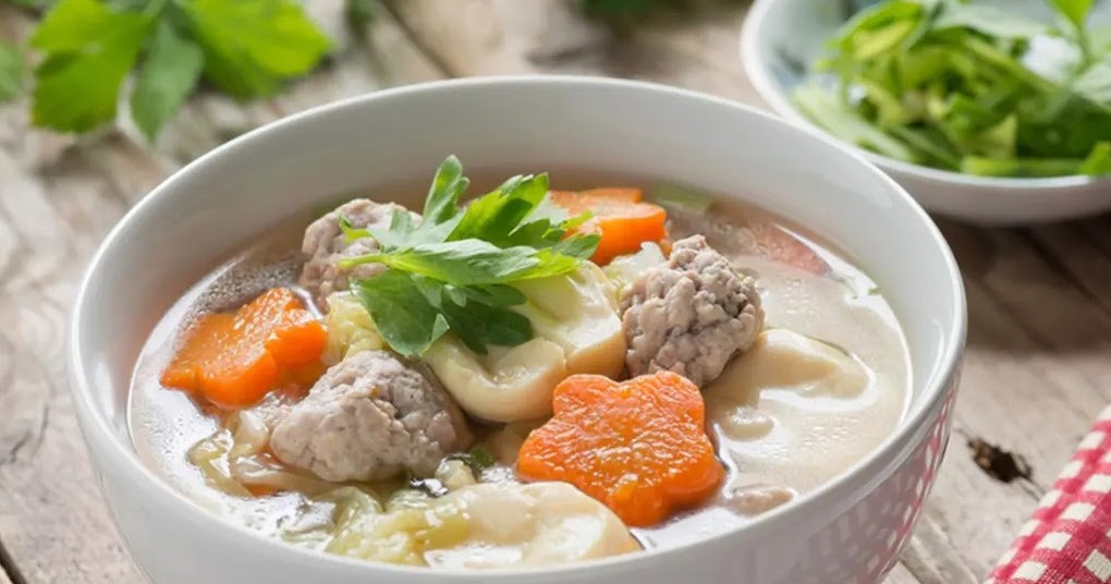 Cara Membuat Sup Daging Kuah Bening yang Sedap