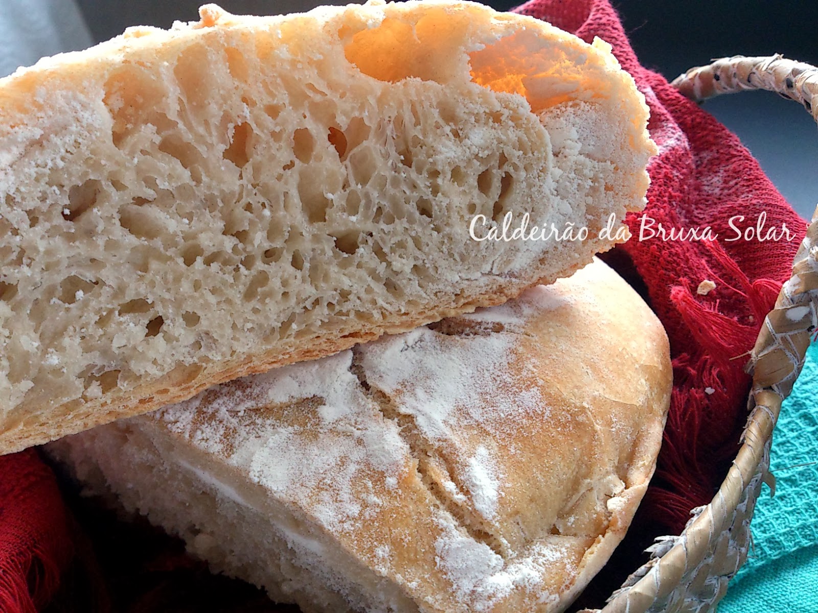 Receitas do Caldeirão : Pão rústico sem sova (de panela)