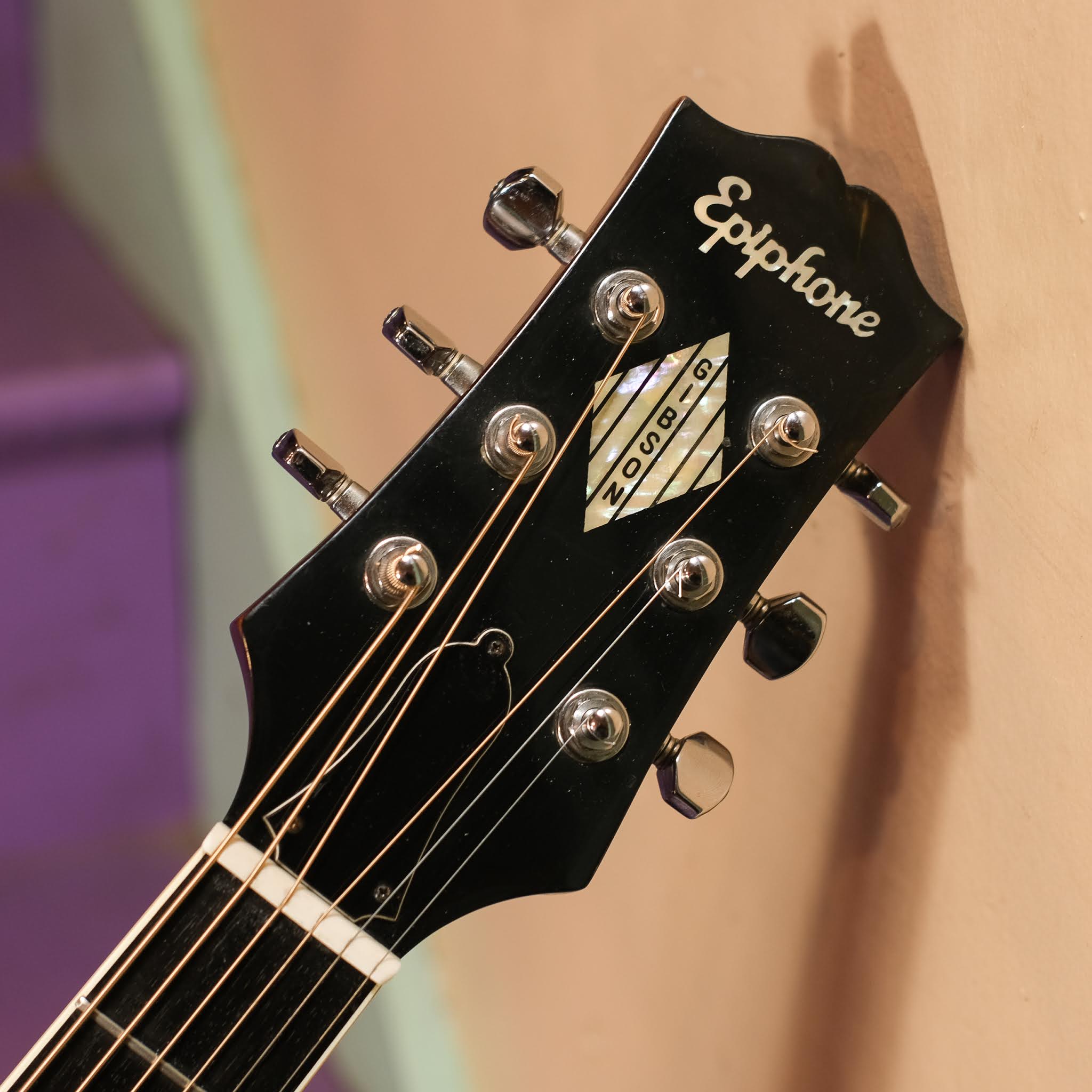 1988 Epiphone Nouveau NV-185 Mini-Jumbo Guitar