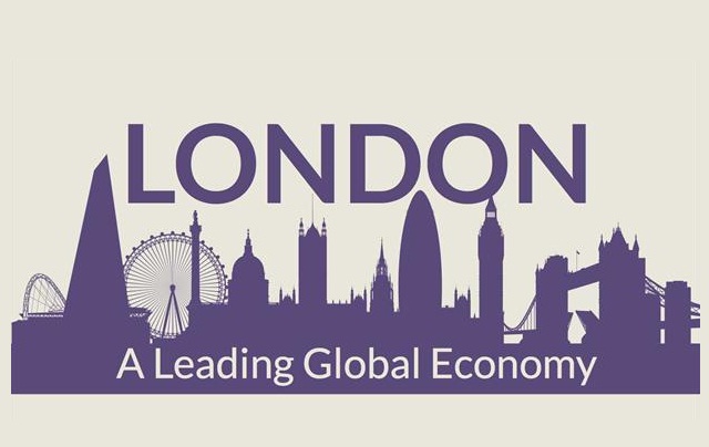London A Leading Global Economy #infographic - Visualistan