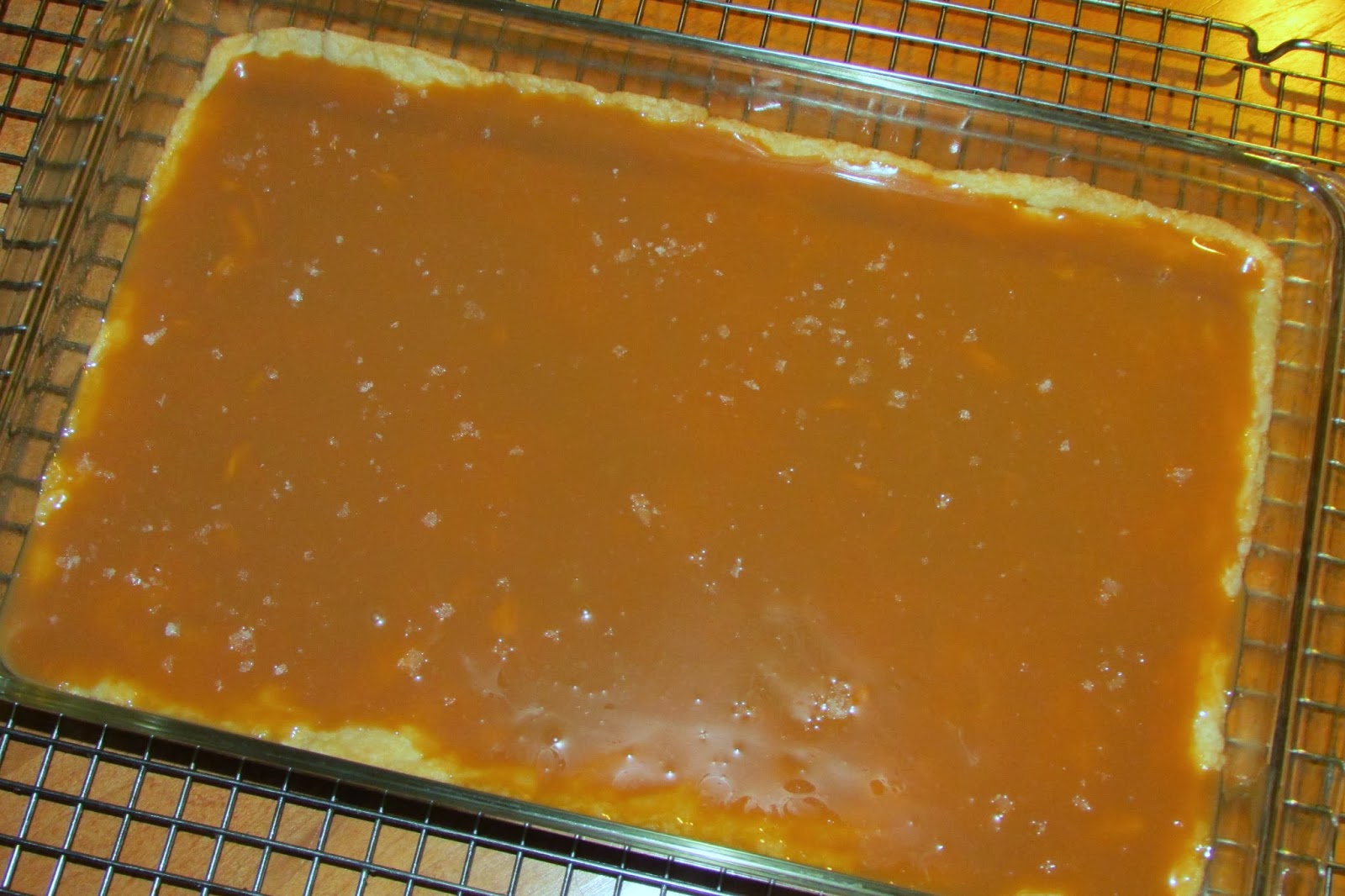 Baker Becky: Salted Caramel Butter Bars