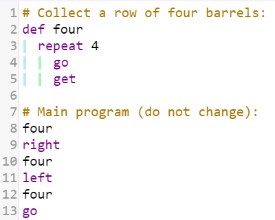 雲林SONG: Solution to Karel Coding – Hour of Code