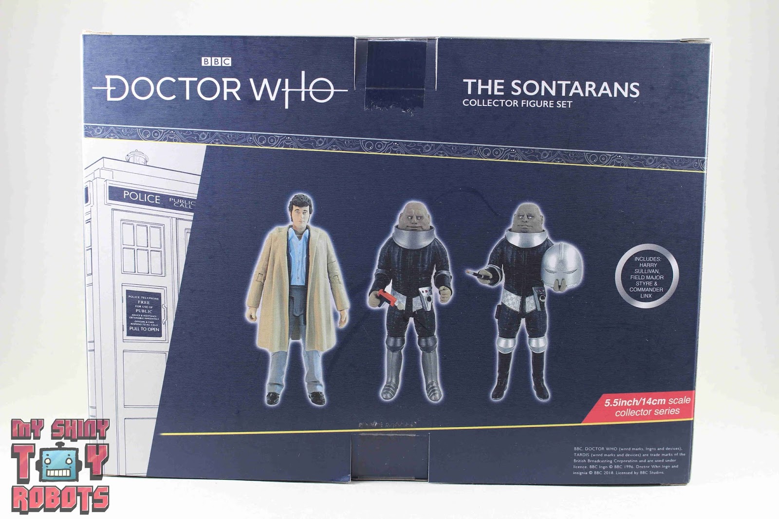 My Shiny Toy Robots: Toybox REVIEW: Doctor Who 'The Sontarans' Collector Figure Set