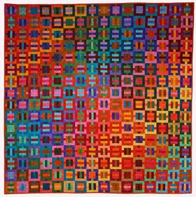 Selvage Blog: Op Art Quilt