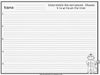 Mrs. Wheeler's First Grade Tidbits: Fire Prevention Week