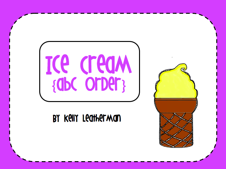 All That Glitters In First Grade: I scream, you scream, we all scream ...