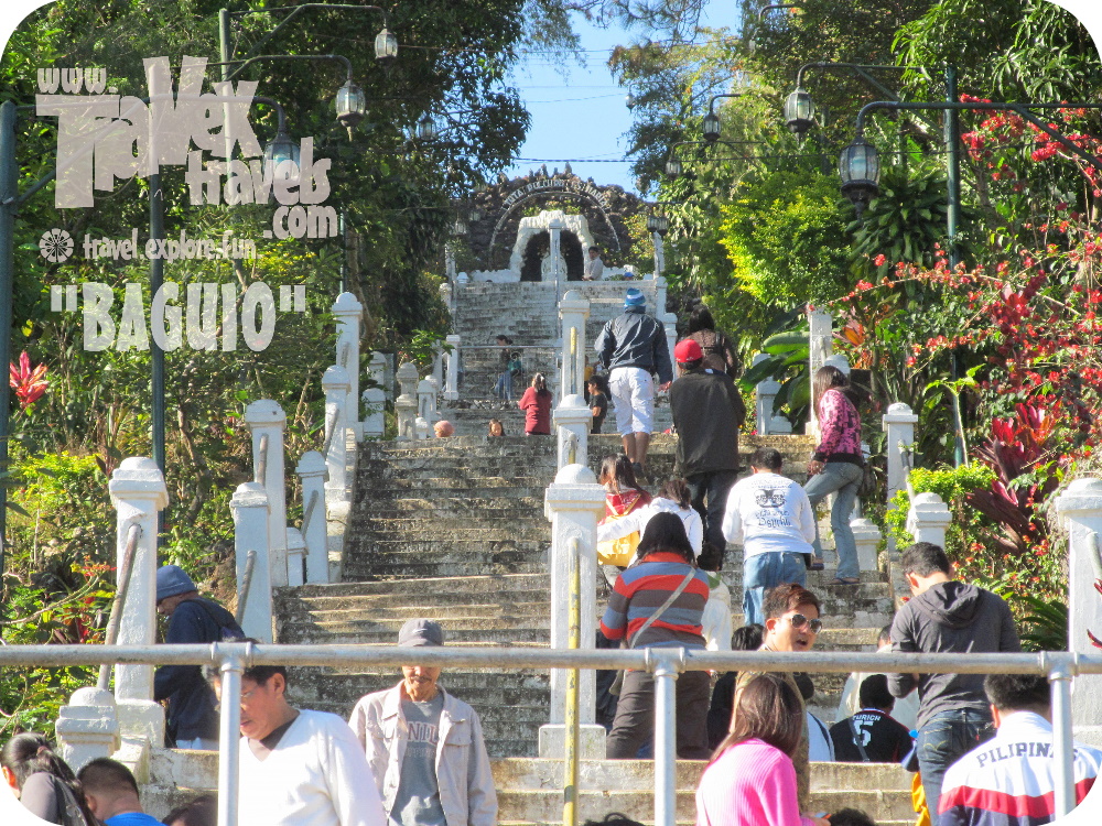 Another Step to the Lourdes Grotto in Baguio - Travex Travels - Travel ...