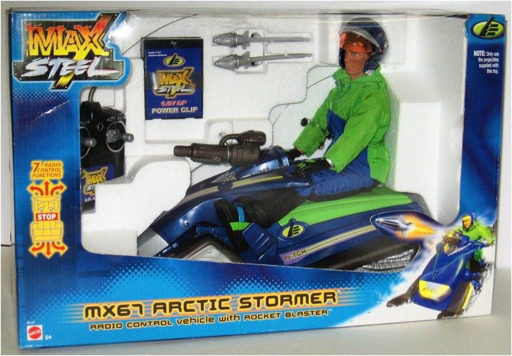 Max Steel Fanáticos: Línea Max Steel 1999-2000 Completa