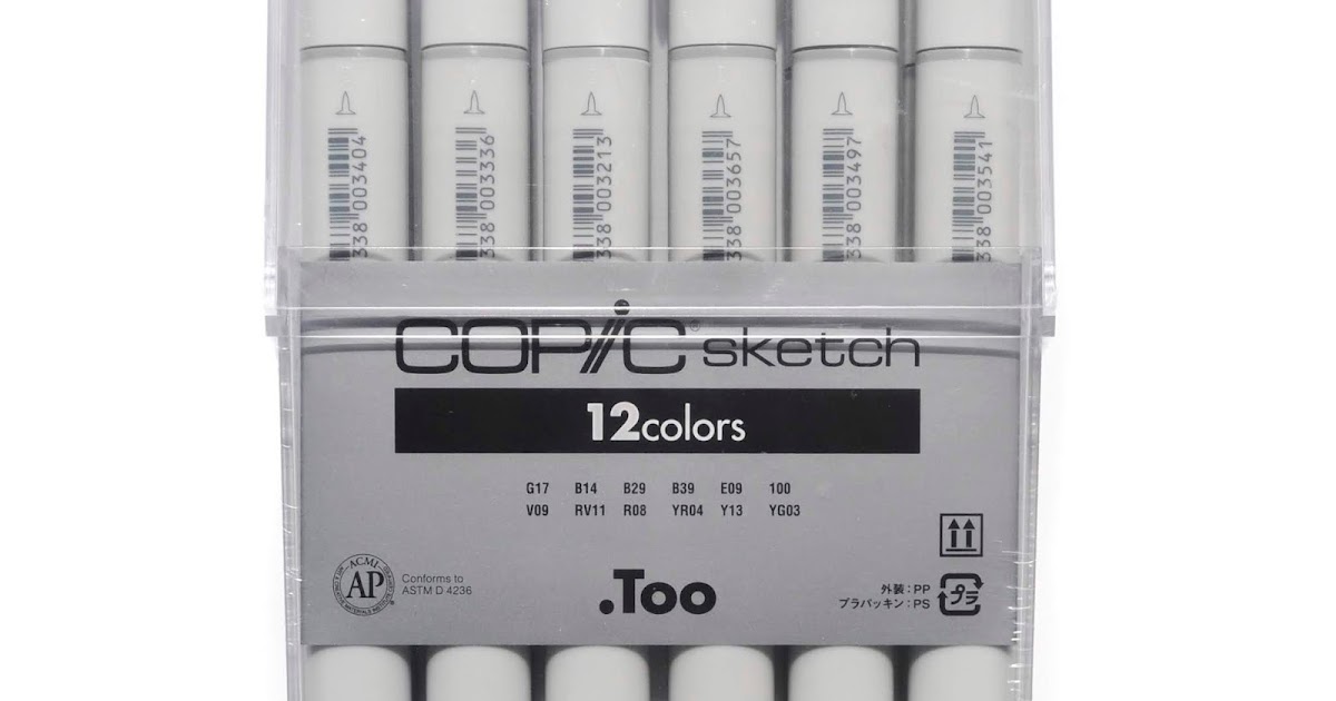 12 Basic Copic Markers Swatches and Review | Jenny's Crayon Collection