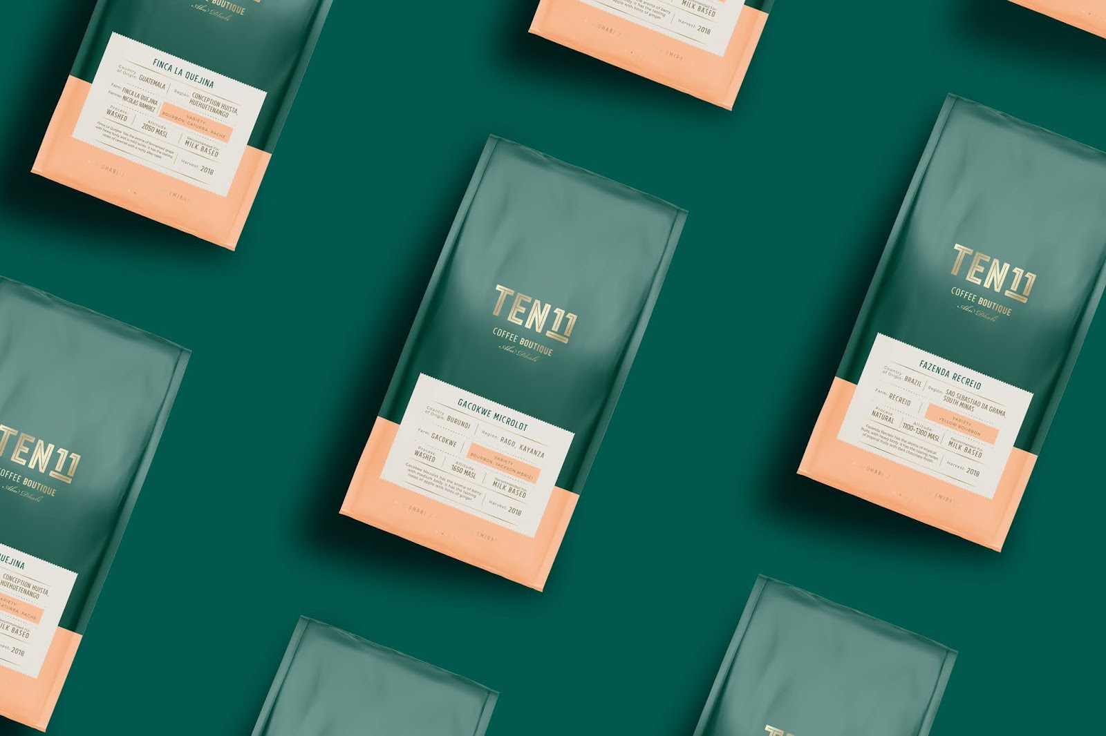 TEN11 Coffee Shop – Packaging Of The World