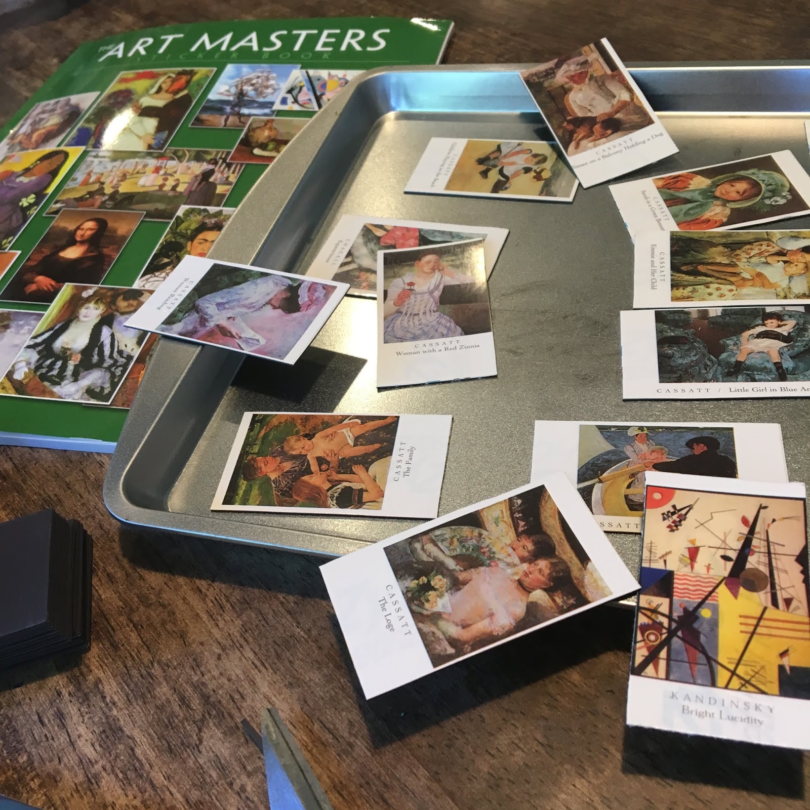 Cassie Stephens: In the Art Room: The Gallery Game!