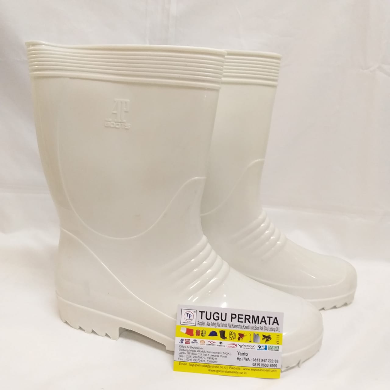grosiralatsafety: SEPATU AP BOOTS WHITE PENDEK,SEPATU AP BOOT PUTIH PENDEK
