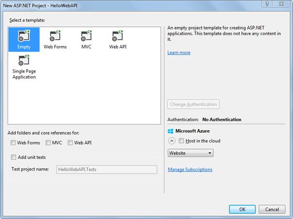 Create Web API project ~ ViA TUTORIALS