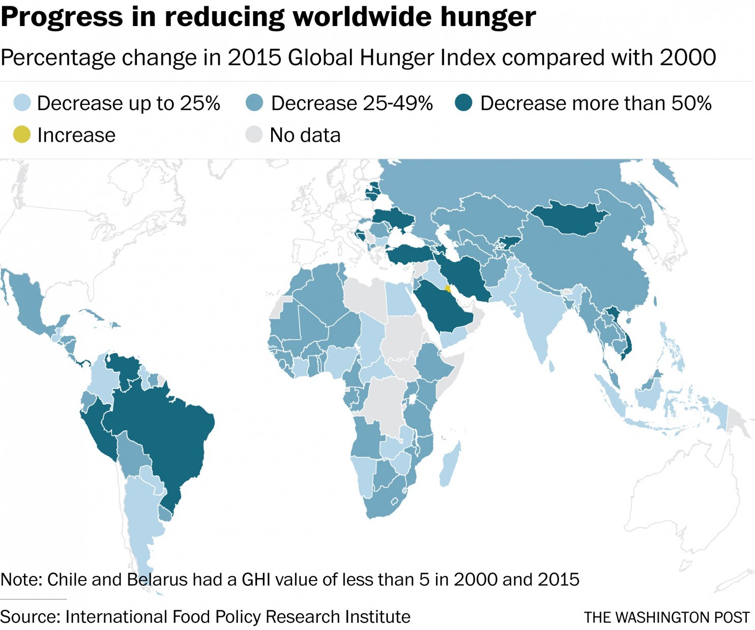 The world’s hunger problem (2015) - Vivid Maps