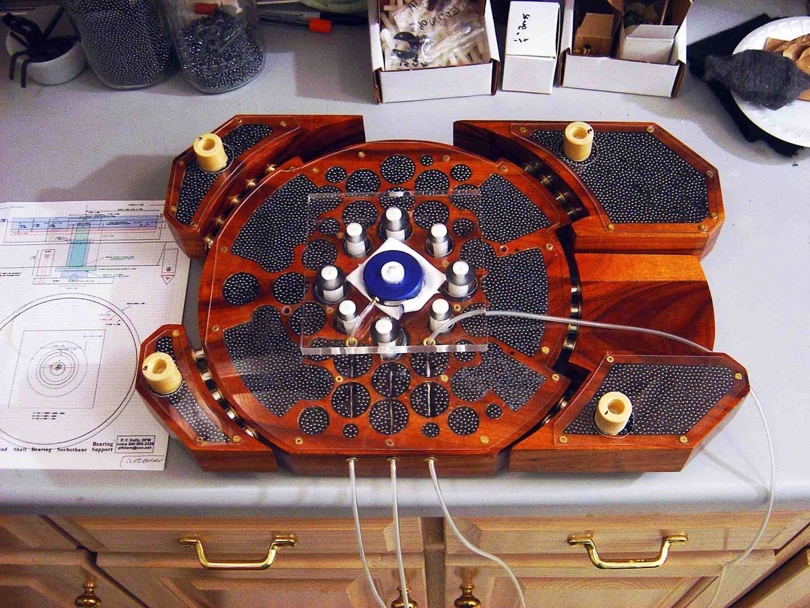 P. F. Kelly Air-bearing turntable – M & S | Ultimate High-Fidelity