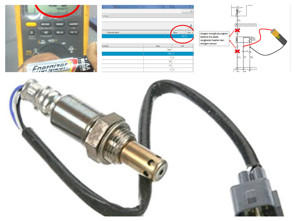 Teknik Pemeriksaan Sensor Mobil Bagian 2: Oksigen Sensor | Montir Pro ...