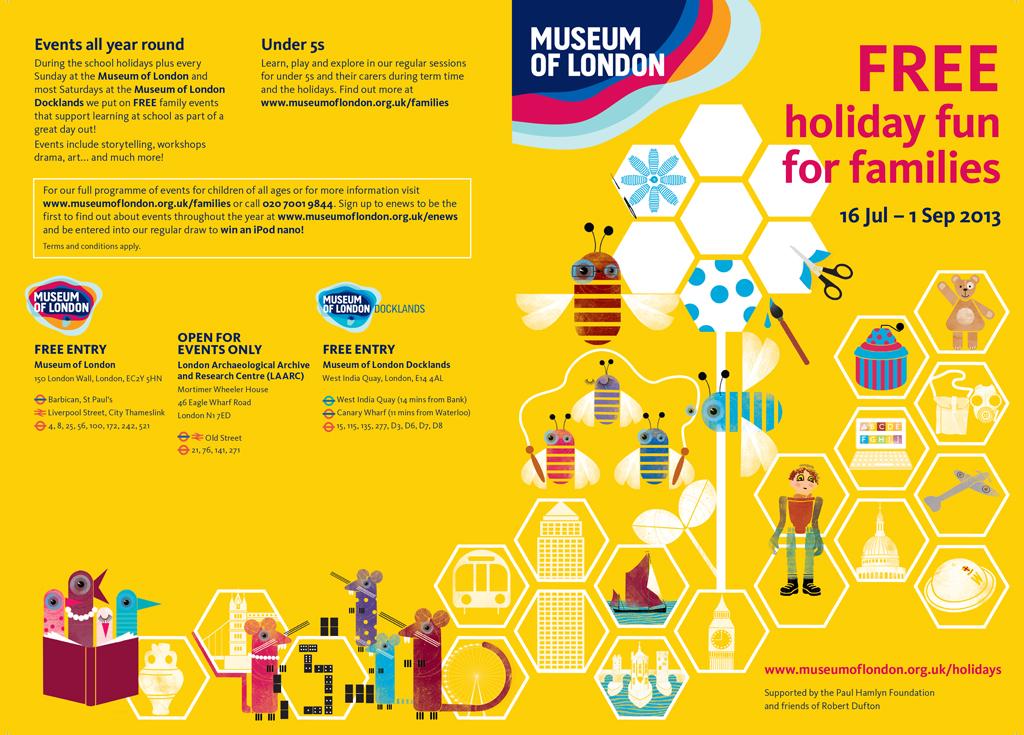 Rose Lloyd: Museum of London leaflets
