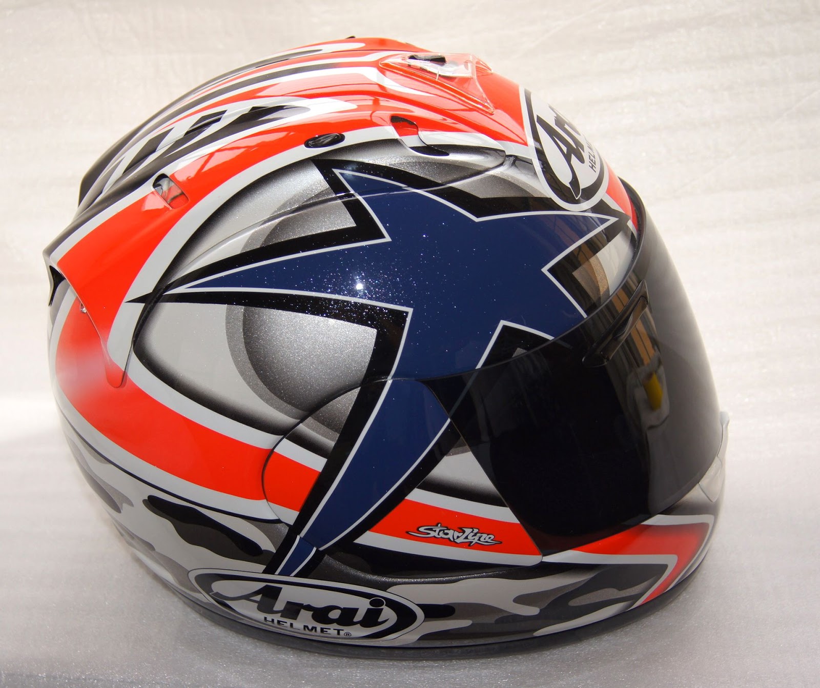 samurai‐bikers: Arai Racing Helmet RX-7 RRⅣ Hayden Laguna Seca Official ...