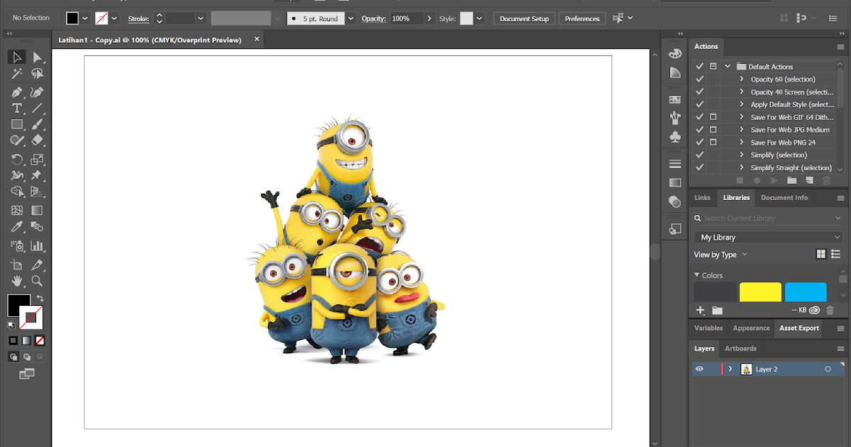 Color & Printing Knowledge: How to Make a Contour Cut Outline in ...