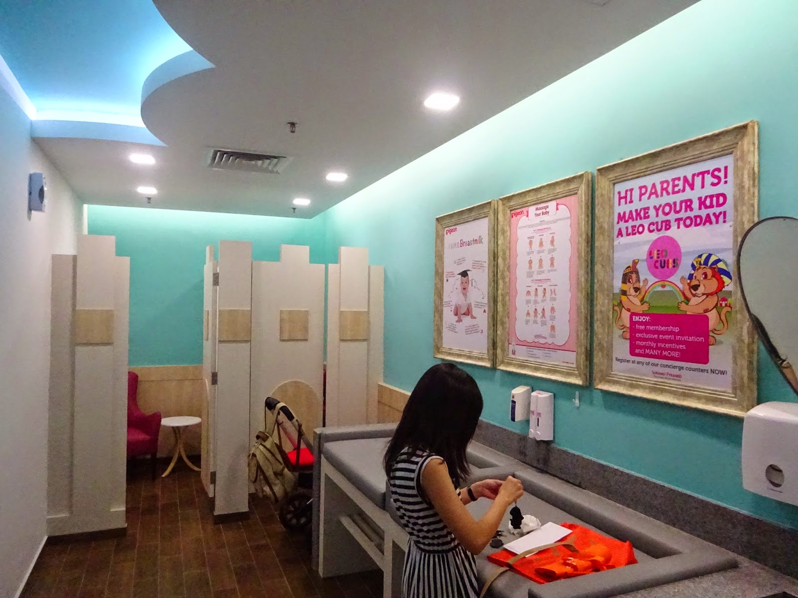 My Mom's Best: Newly furnished baby room LG1 in Sunway Pyramid