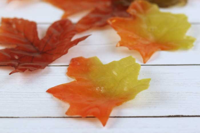 How to Make Single Use Soap Leaves for Fall - Everything Pretty