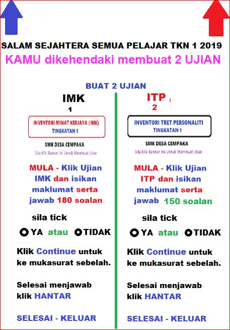 UJIAN PSIKOMETRIK PELAJAR SMKDC ONLINE