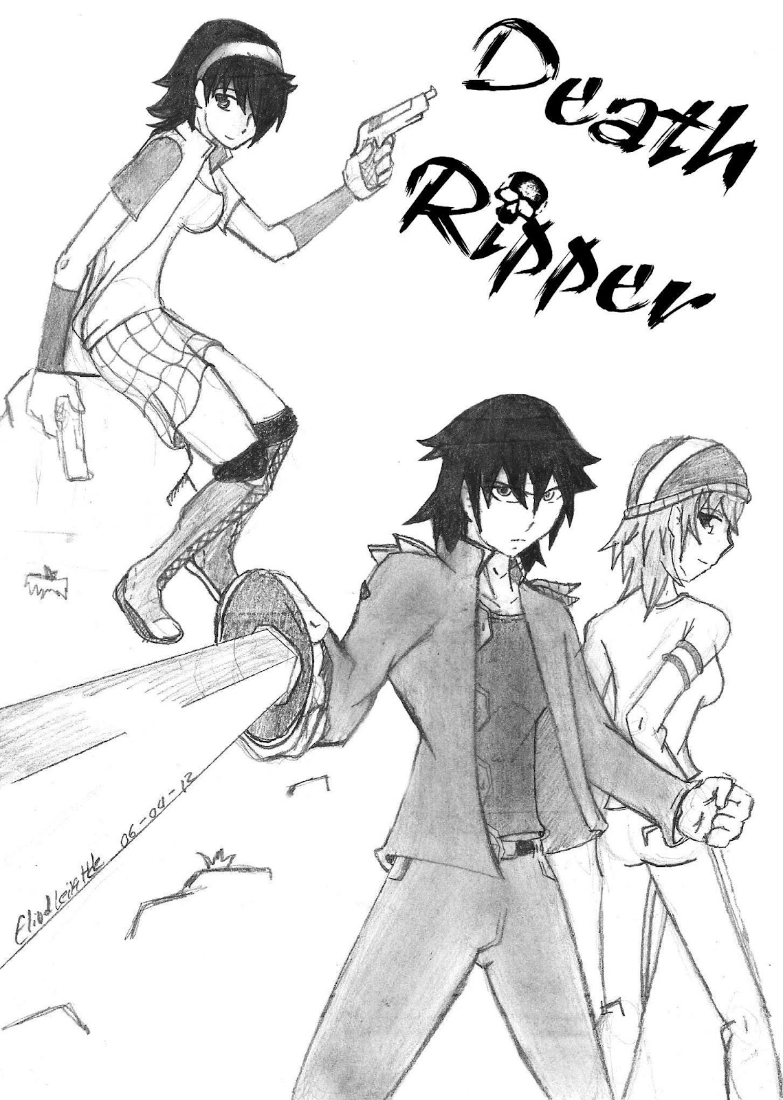 EliudLH: Mangas de Fans para Fans: Fanart - Death Ripper