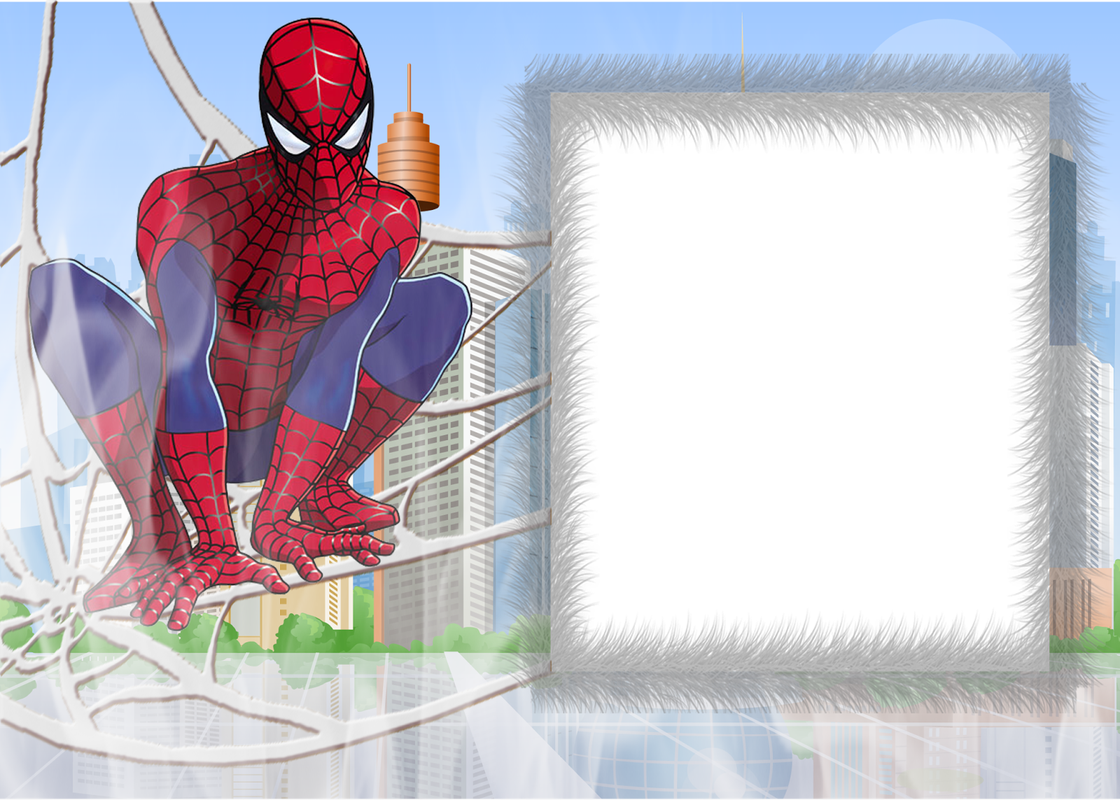 Marcos infantiles disney pack.14 (spiderman) png