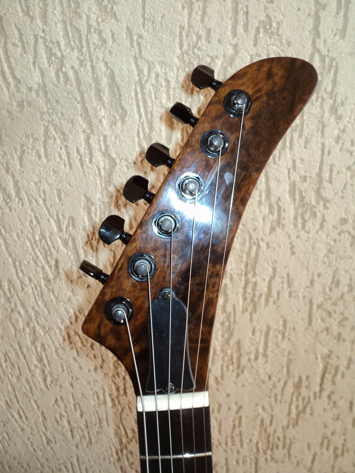 Braga Custom Guitar: Explorer Neck-Thru
