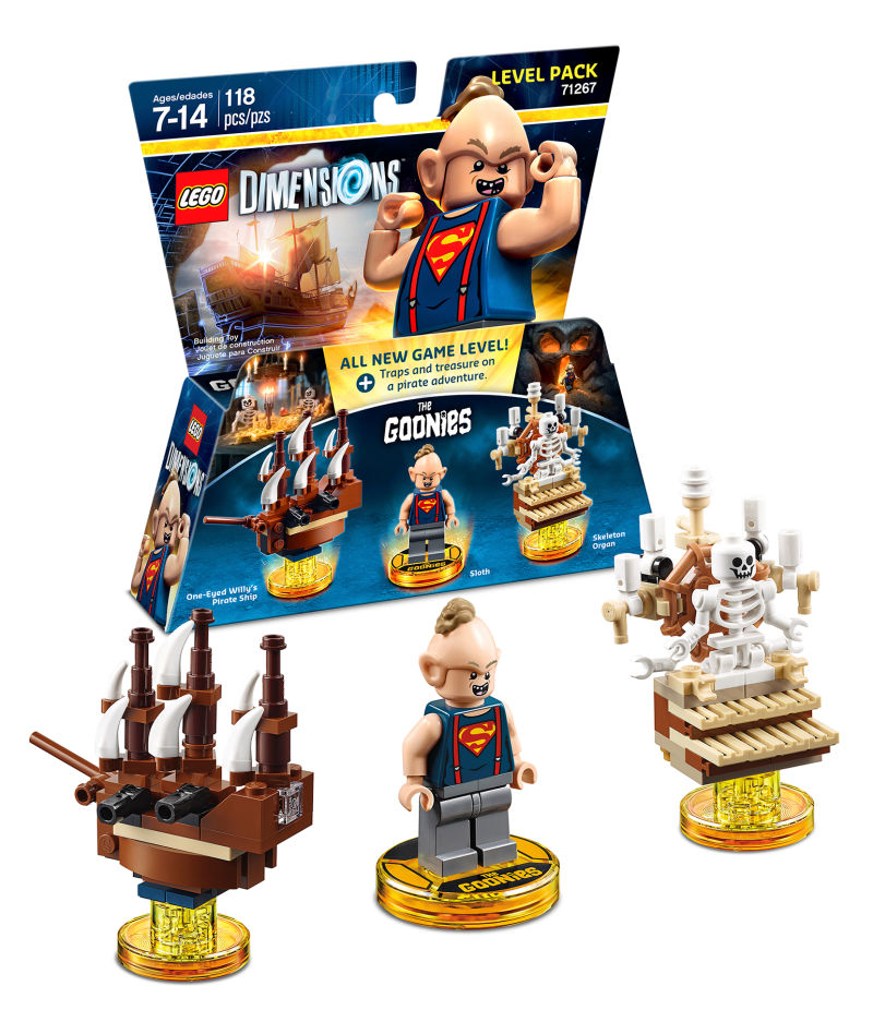 Sloth Love New Goonies Lego Dimensions Level Pack!
