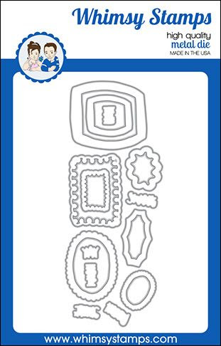 Diary of an Inky Girl…: Whimsy Stamps Doodle Frames