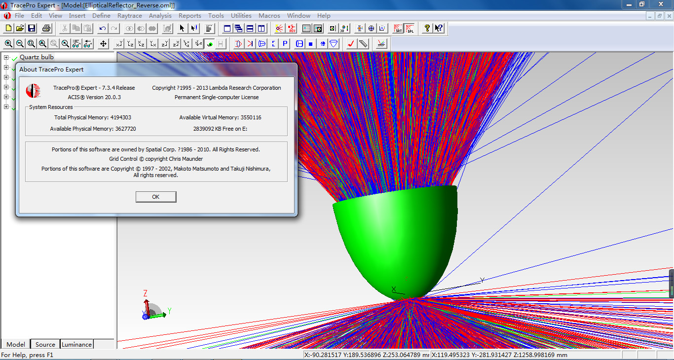 Software Solution: TracePro Expert 7.3.4 , full functions