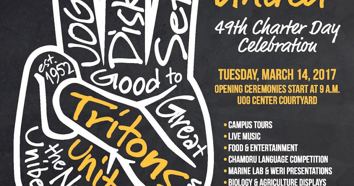 Reflective Journey in the Pacific: UOG Charter Day - March 14