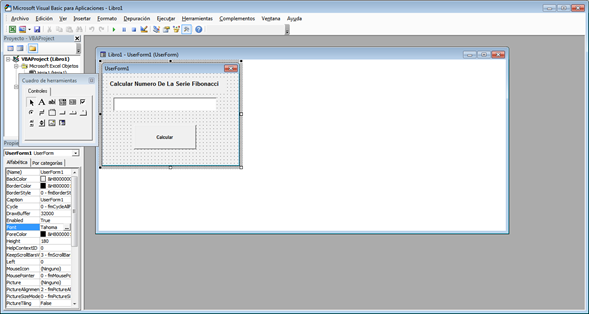 visual basic: Serie Fibonacci