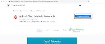Download Adblock Plus Gratis untuk Google Chrome PC - Cara Prima