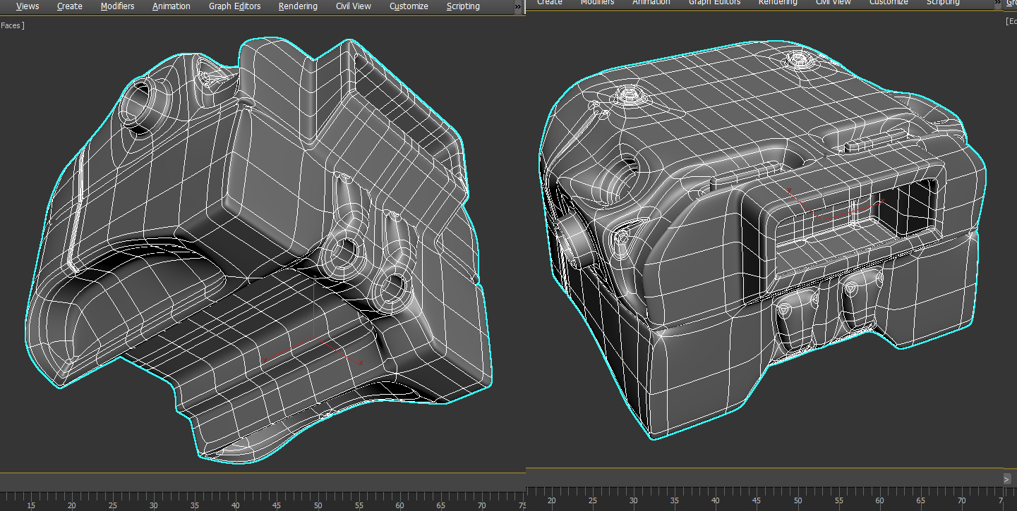 Journey from the CG world: Hard Surface Modeling practice in 3DS Max