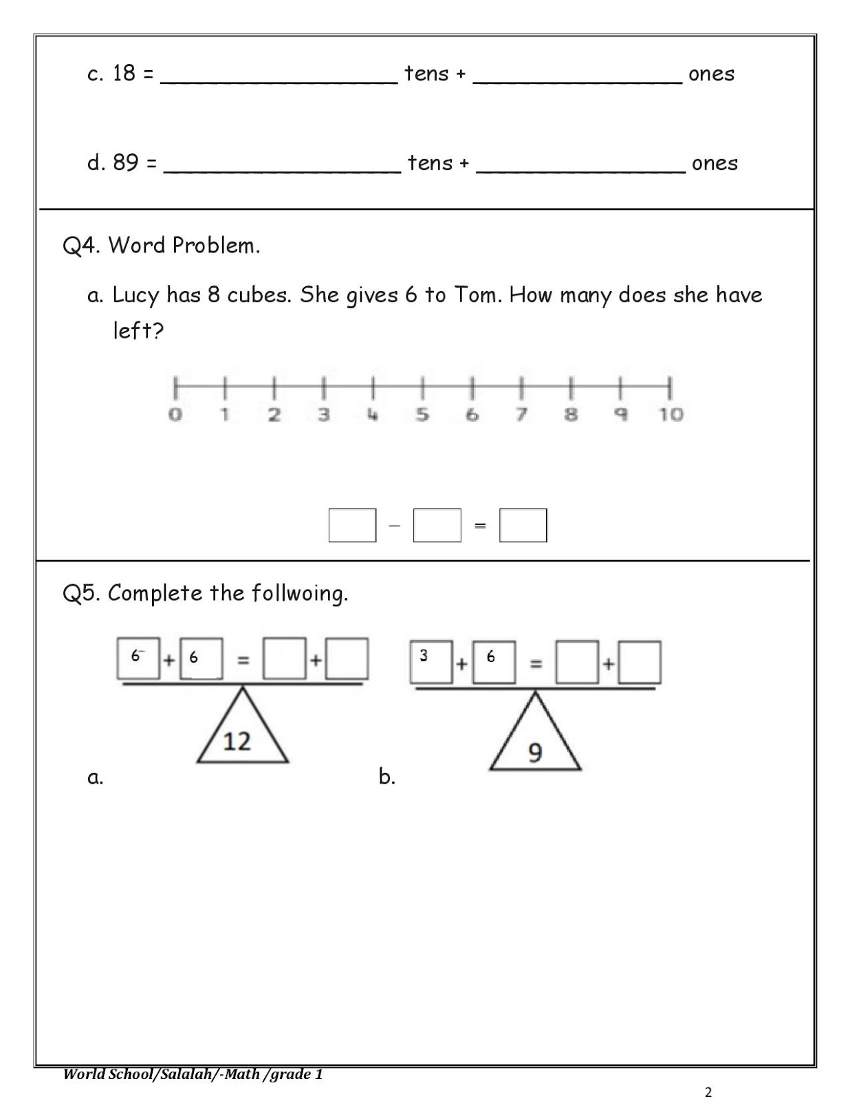 Birla World School Oman Homework For Grade 1 As On 12 04 2020 birla-world-school-oman-homework-for-grade-1-as-on-12-04-2020