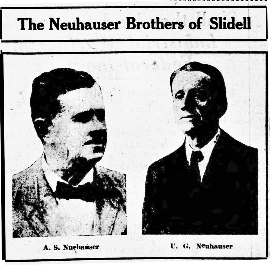 Tammany Family: Neuhauser Brothers Store in Slidell