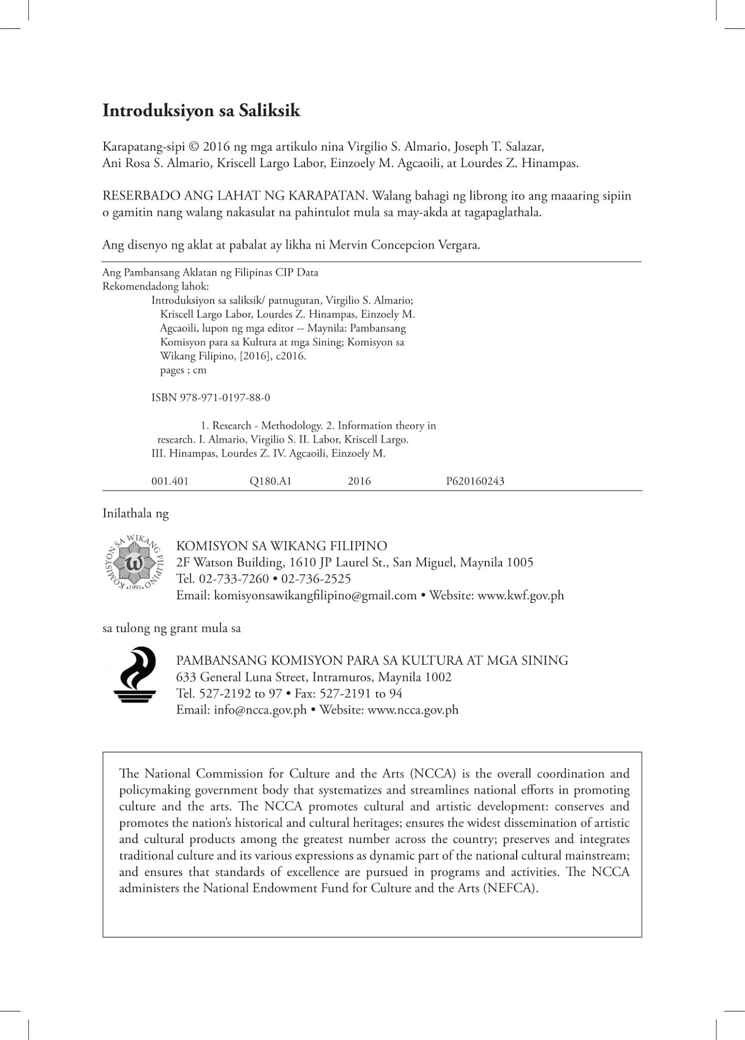 Introduksyon sa Saliksik