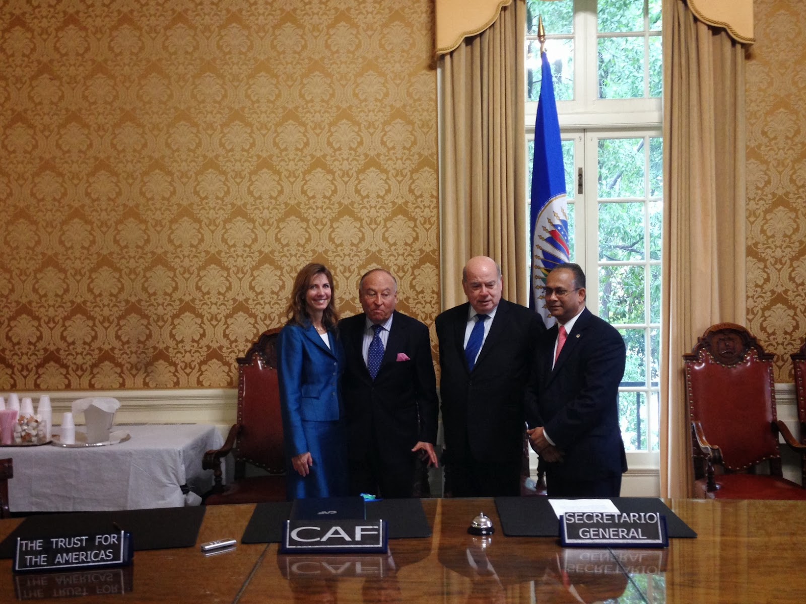 CAF y The Trust for the Americas firman acuerdo para promover ...