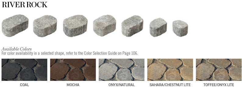 Custom Stoneworks & Design Inc.: River Rock Pavers
