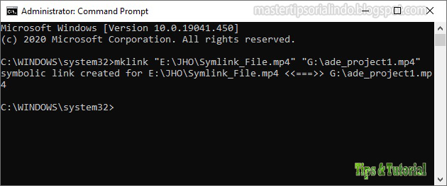 Cara Membuat Symbolic Link (Symlink) di Windows 10/11 - Mastertipsorialindo