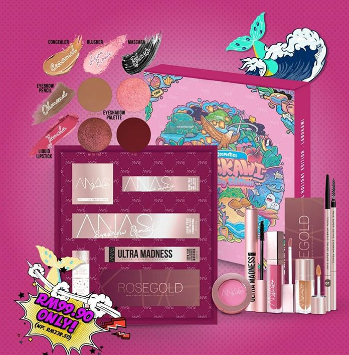 ANAS COSMETIC HOLIDAY EDITION SET HONEST REVIEW